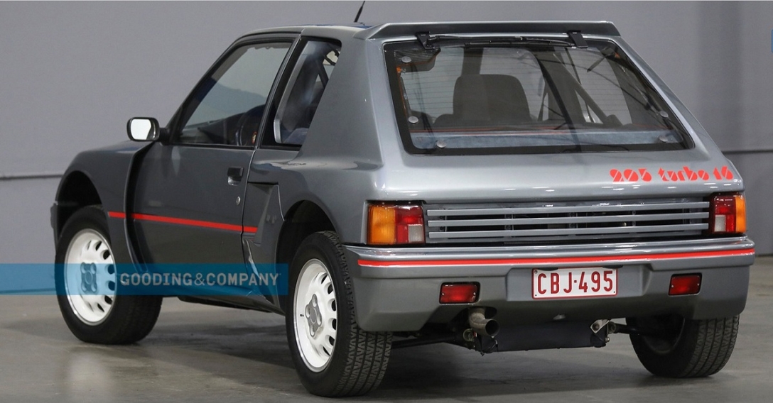 Peugeot 205 T16 1984 року продали за 245 000 доларів