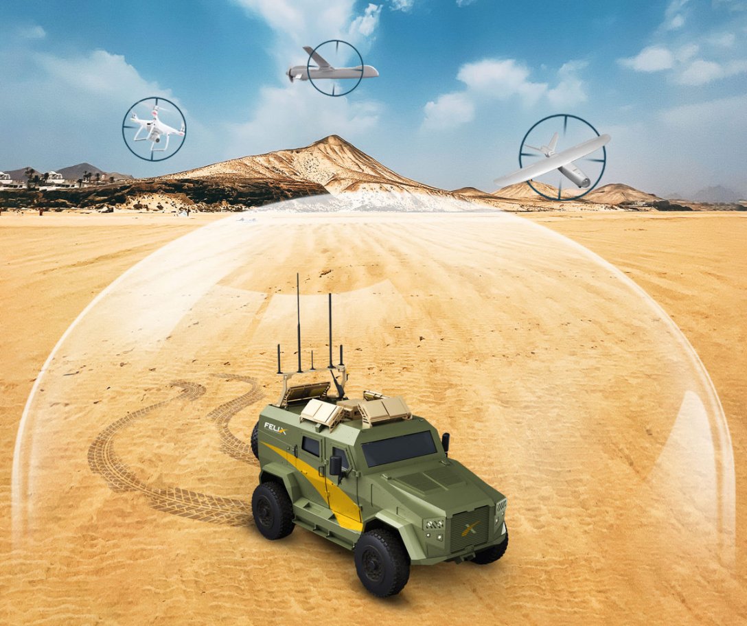 Retinar AESA Radar FELIX — новий радар на IDEF 2023 — як працює система РЕБ