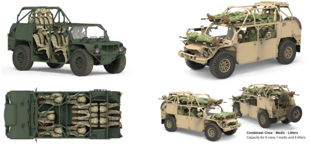 Для американского спецназа разработали новый тактический автомобиль Flyer 72-LD (видео)