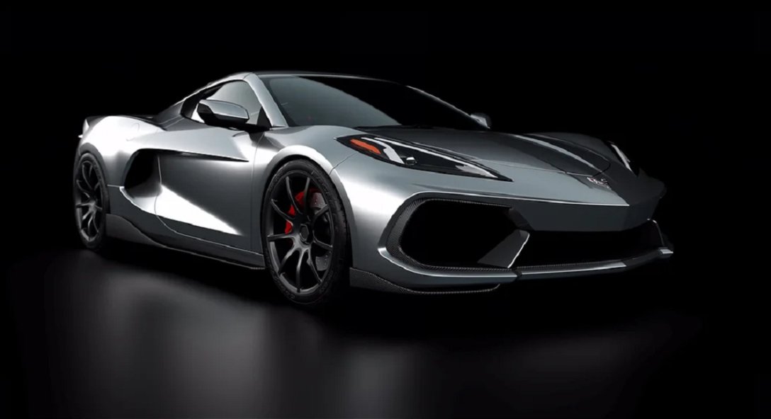 Спорткар Chevrolet Corvette C8 отримав елегантний тюнінг від ...