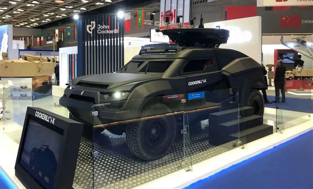 Авто Cockerill i-X проти дронів — бойова машина отримала ШІ — відео