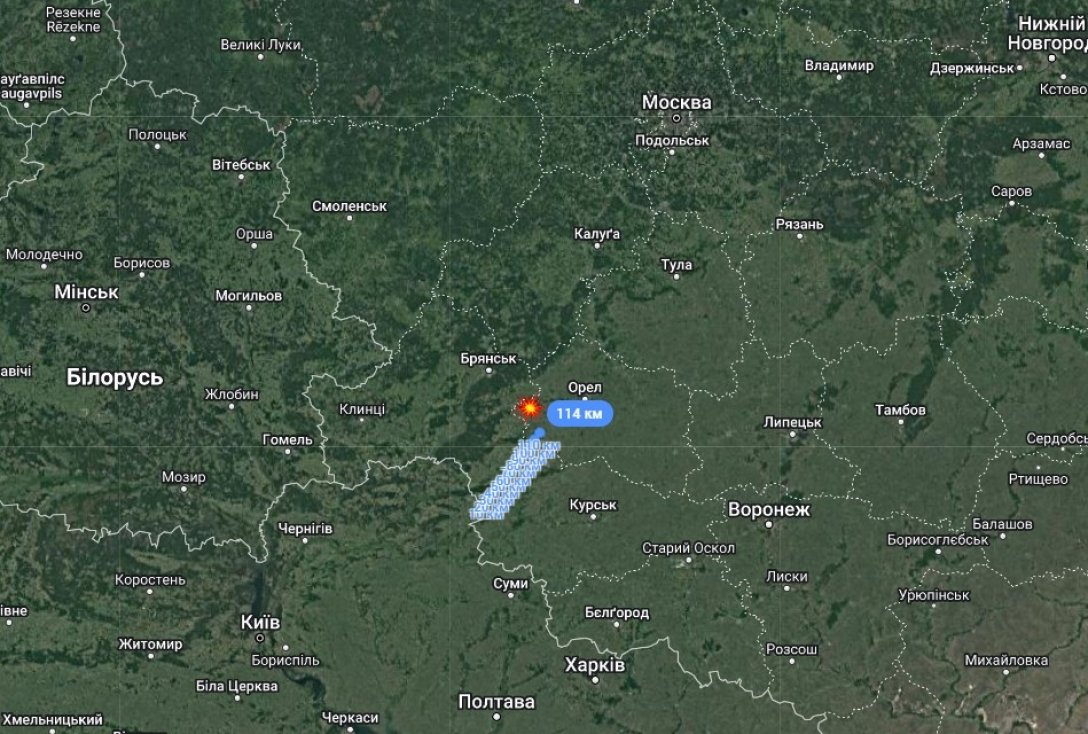 Вибухи у РФ — губернатор Орловської області повідомив про атаку БПЛА ...