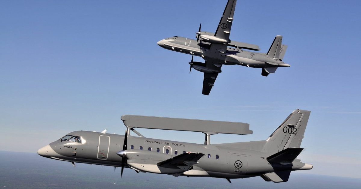 Saab 340 AEW&C или Ан-26КПА? Таинственный полет самолета в небе Украины