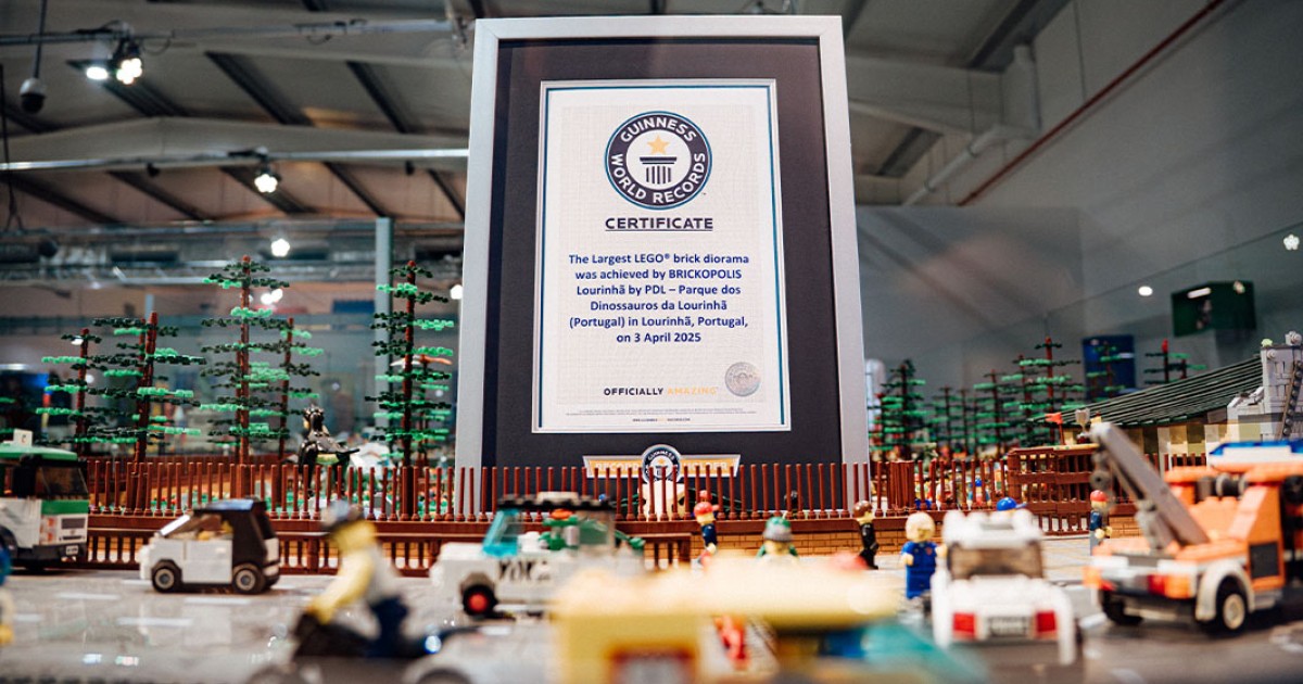Книга рекордів Гіннеса — створено найбільше місто з конструктора Lego