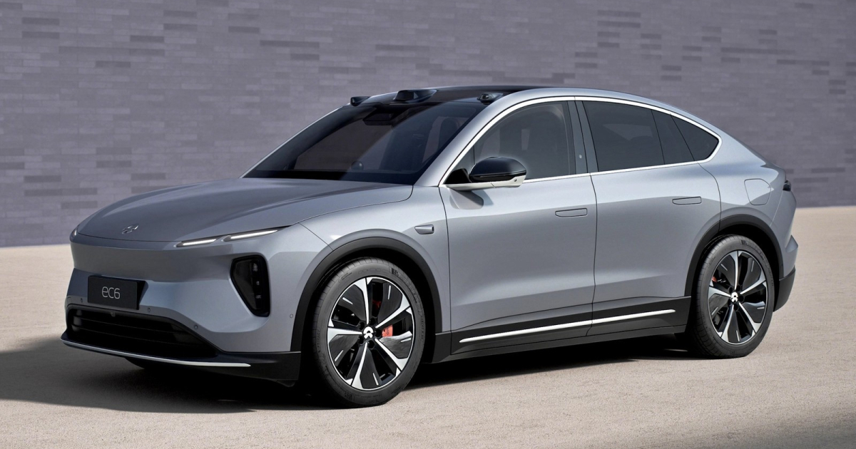 Электромобиль Nio EC6 с запасом хода до 630 км официально представлен