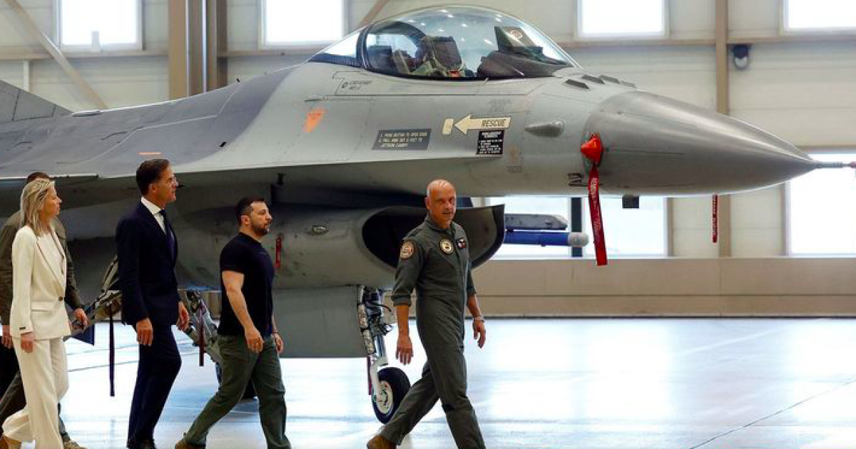 Данія передала Україні другу партію винищувачів F-16 — Зеленський