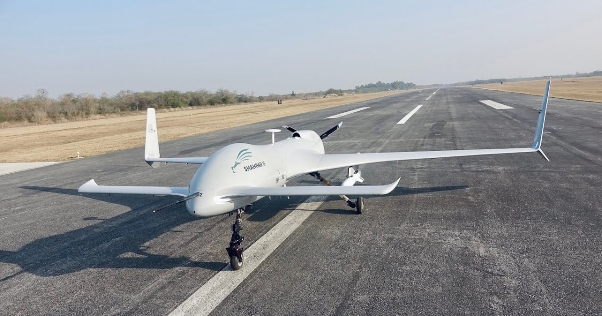 Дрон Shahpar-2 вразив усі наземні цілі ракетами Burq-1 з висоти 4 км