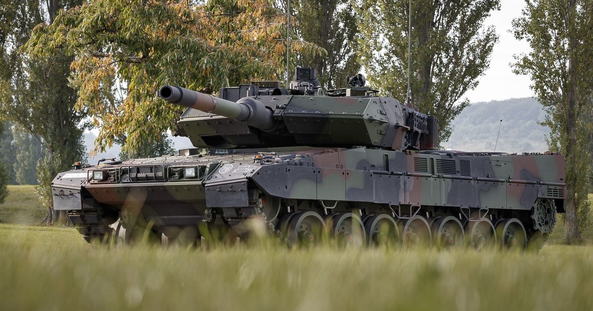 Танк Leopard 2A7V — в Германии представили новейший ОБТ семейства Leopard