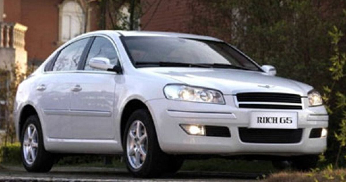 Chery представила свой первый седан Riich G5 - ФОКУС