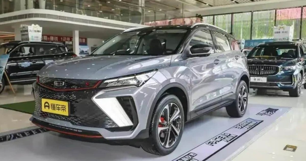 Geely представили стильный крососовер за $15 000