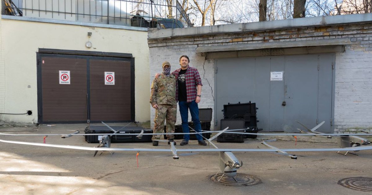 Естонськи дрони UAS EOS C03 VTOL — ГУР отримало підсилення розвідки — відео