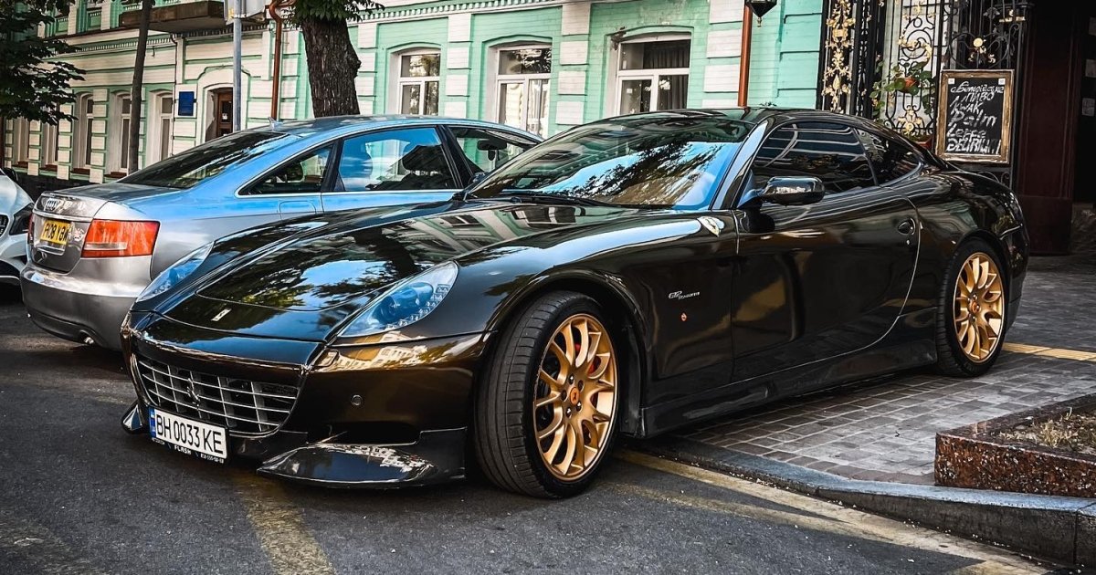 В Украине появился редчайший Ferrari 612 Scaglietti с тюнингом (фото)