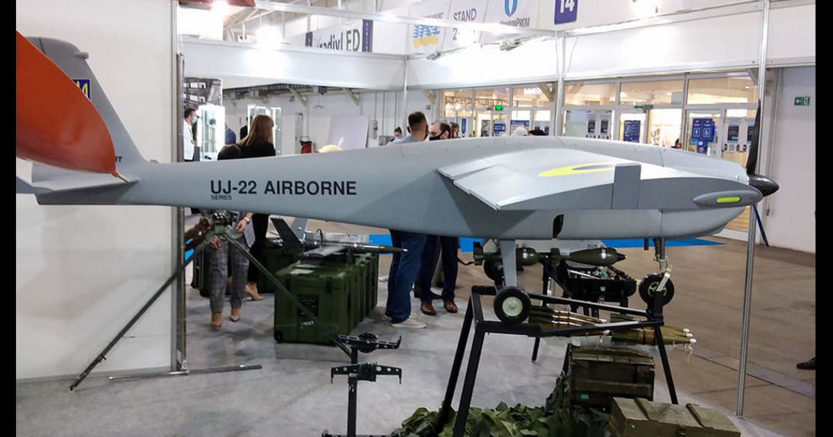 В Україні розробили ударний безпілотник UJ-22 Airborne, що скидає ...