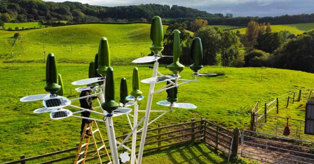 Генерирует энергию солнца и ветра одновременно: как работает странное ...