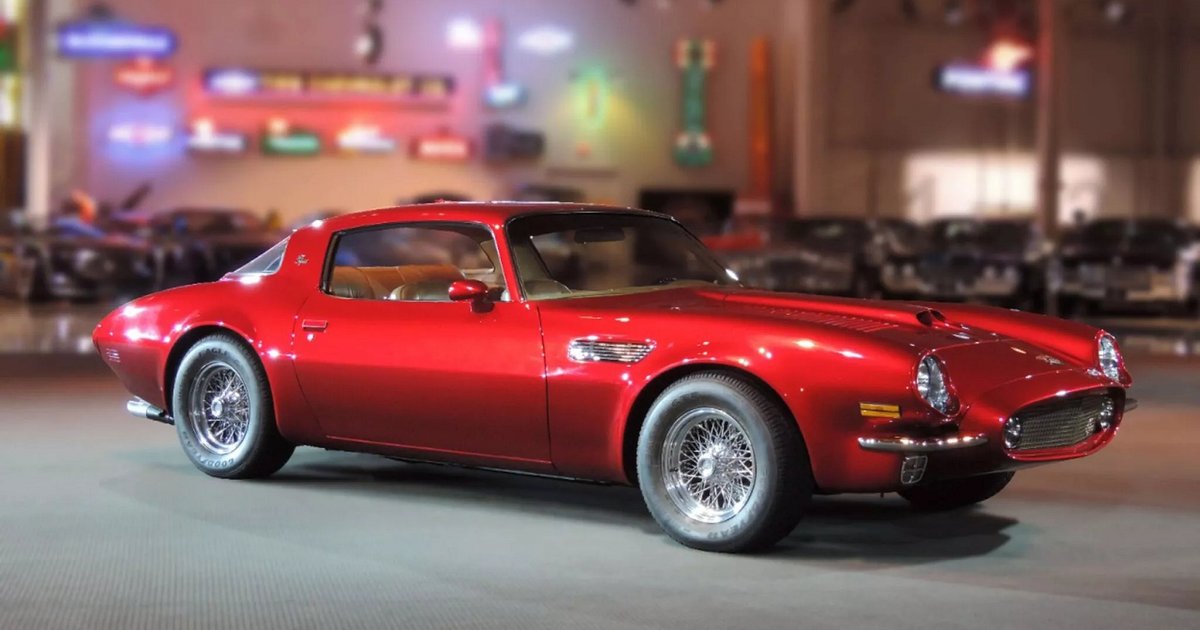 Pontiac Firebird Pegasus із двигуном Ferrari V12 показали на фото і відео