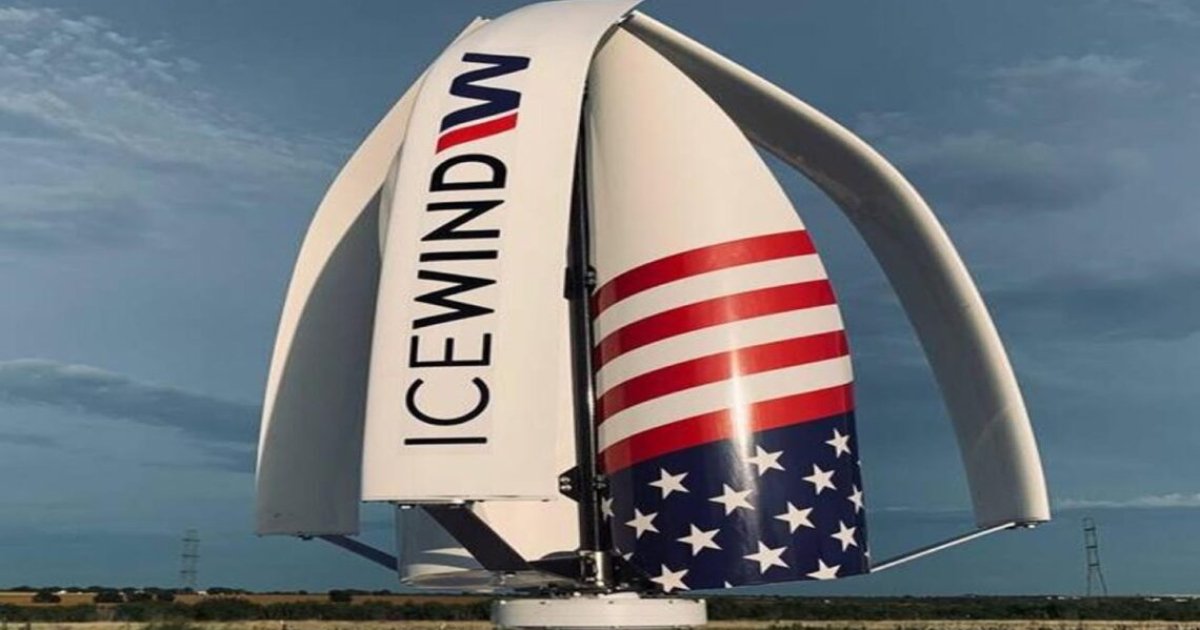 Турбины IceWind – представлен ветрогенератор Freya – видео