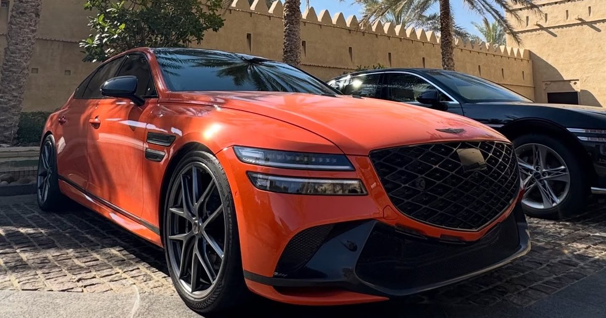 Новий Genesis G80 Magma на 525 сил кидає виклик Audi S6 — фото