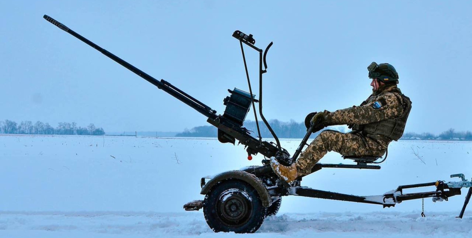 Зенитная пушка Zastava M75/55 эффективна по всем целям — фото