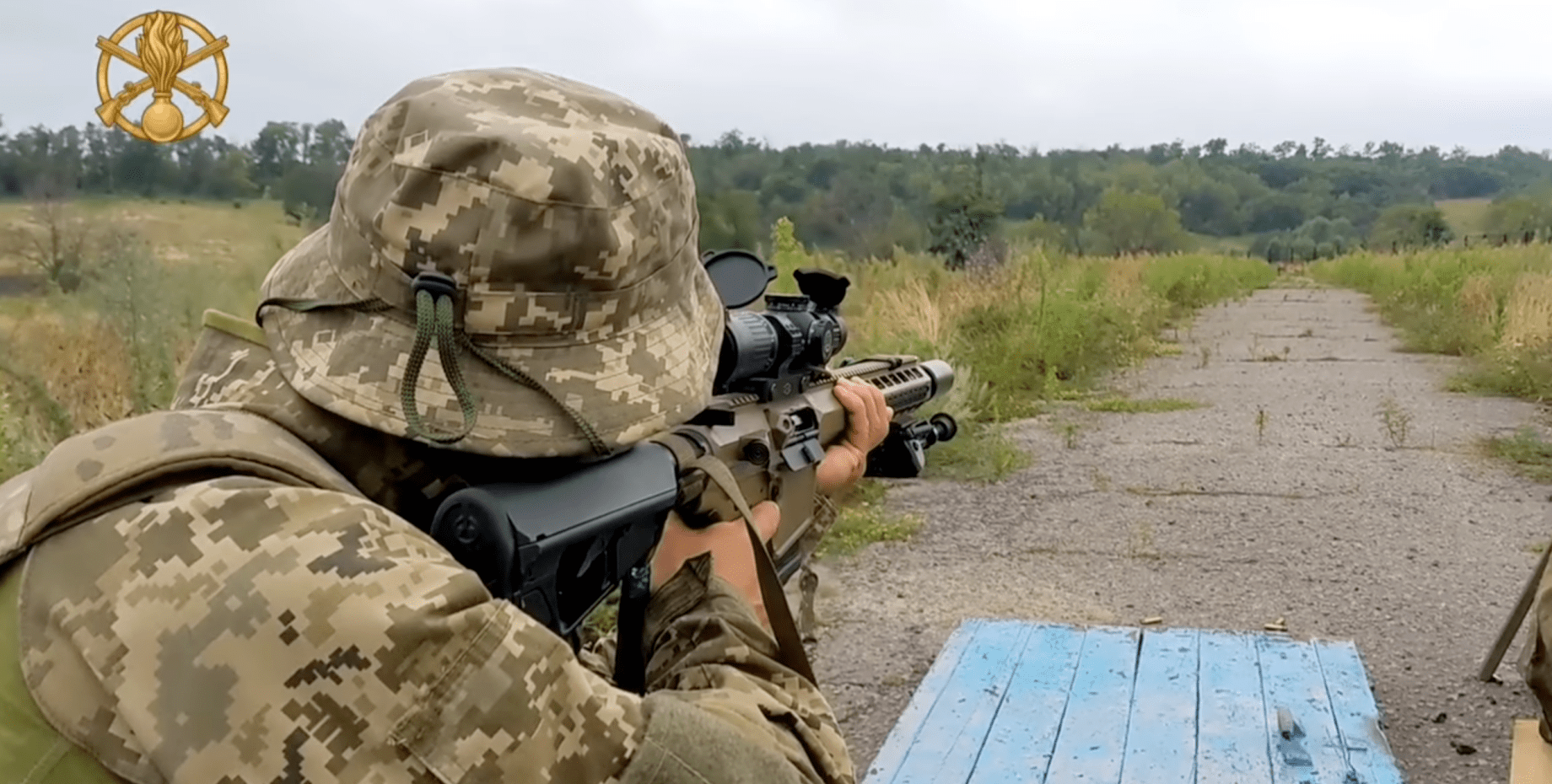 Винтовка UAR-10 в ВСУ — как готовят украинских снайперов — видео