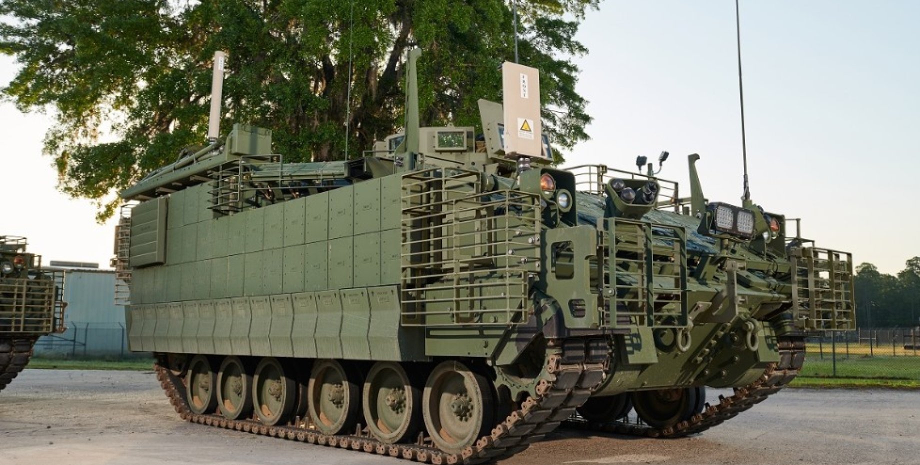 Міномет AMPV M1287 — армія США випробувала нову мінометну установку — фото