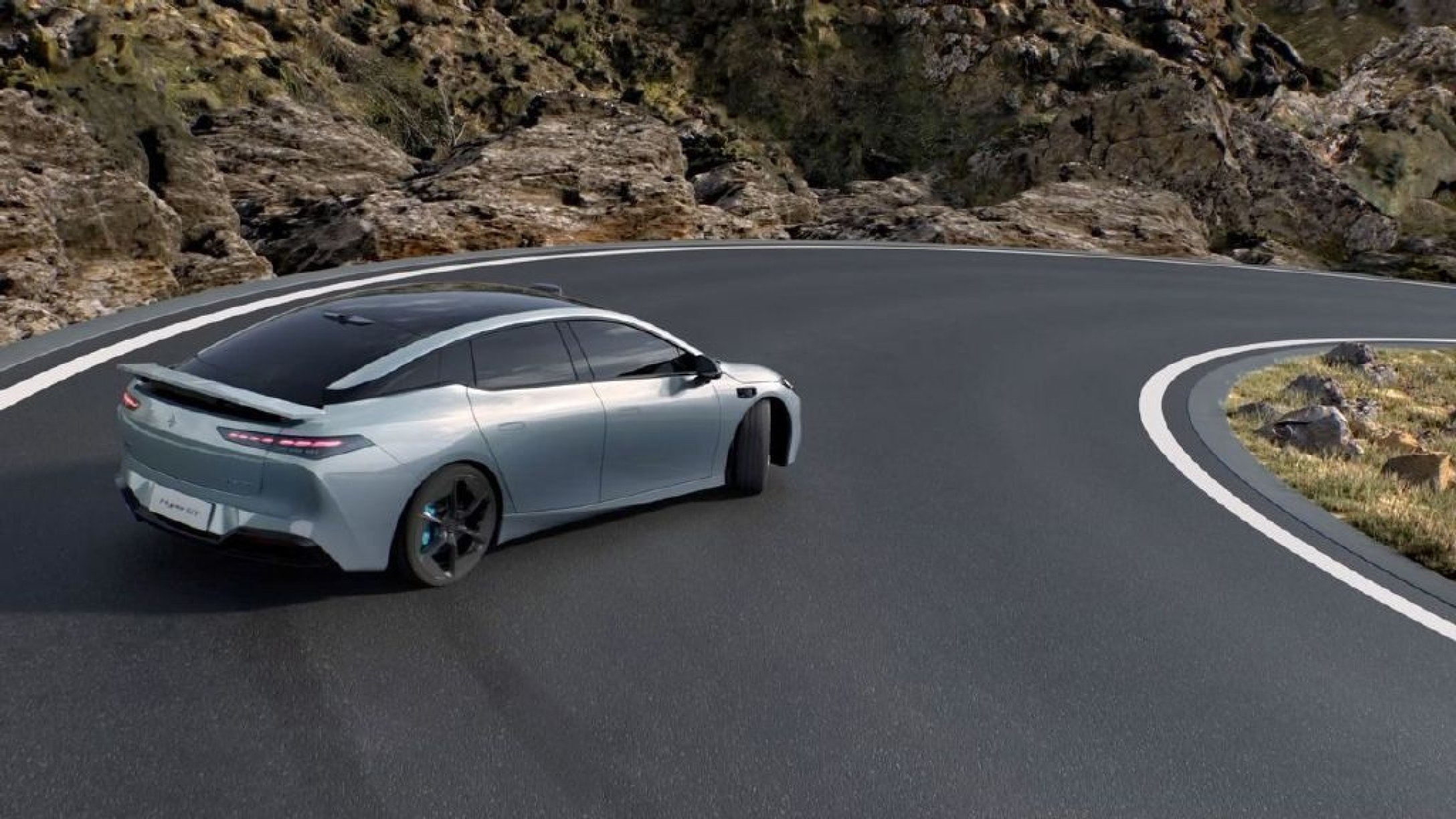 GAC представила стильный электрический седан Aion Hyper GT с необычными ...