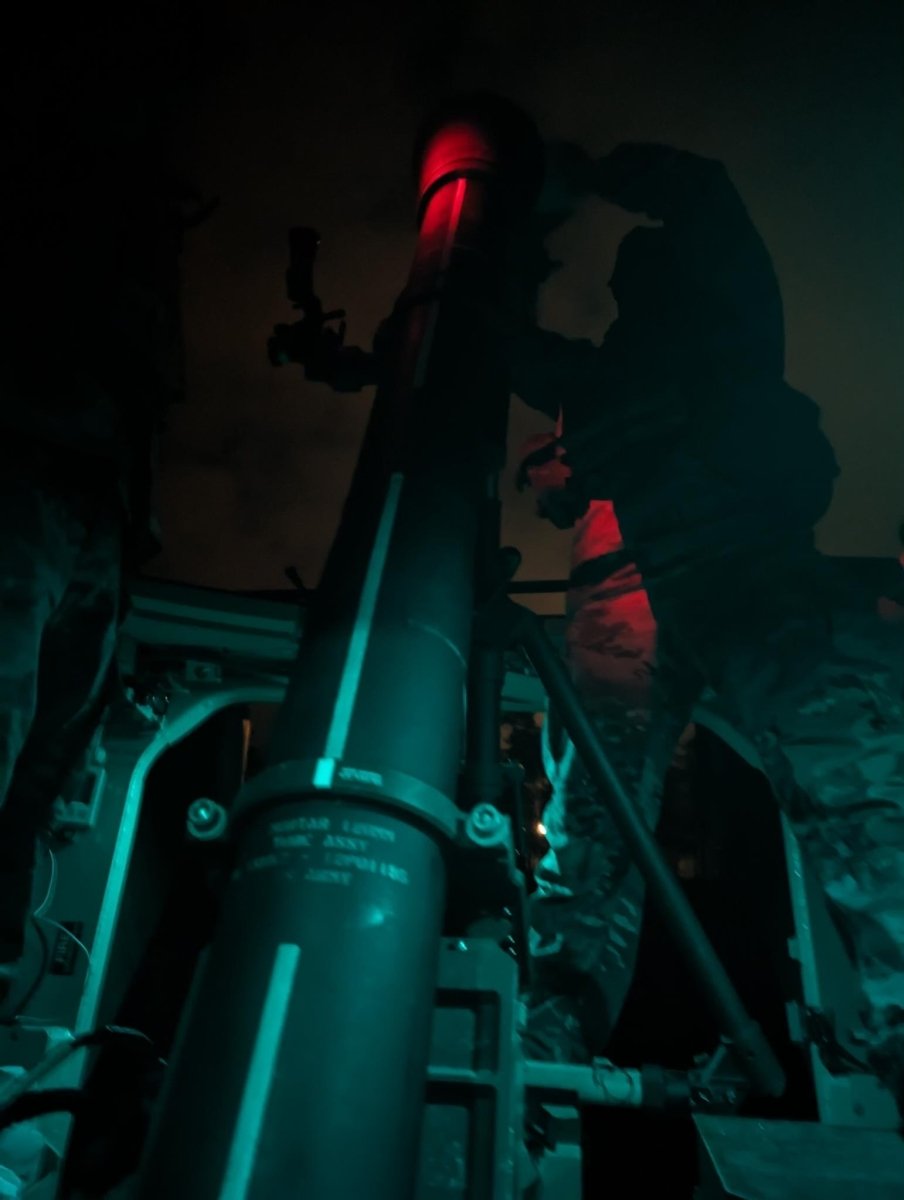 Міномет AMPV M1287 — армія США випробувала нову мінометну установку — фото