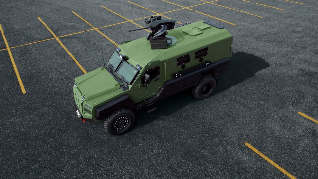 Канадська компанія Roshel представила новий бронеавтомобіль MRAP ...